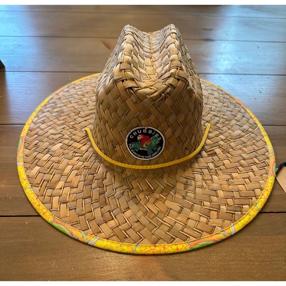 chubbies | Accessories | Chubbies Straw Sun Hat Wide Brim Pineapple ...